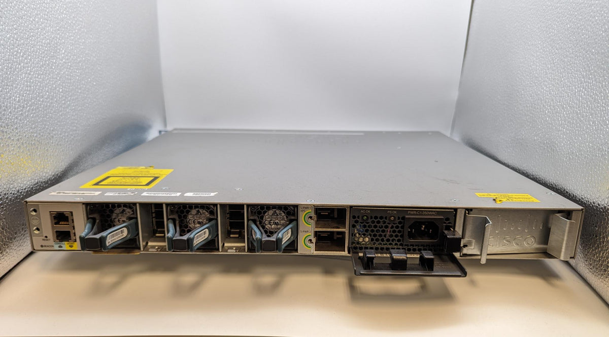 Cisco WS-C3850-24S-E Catalyst 3850 24 Port Gigabit SFP Switch w/ C3850 ...